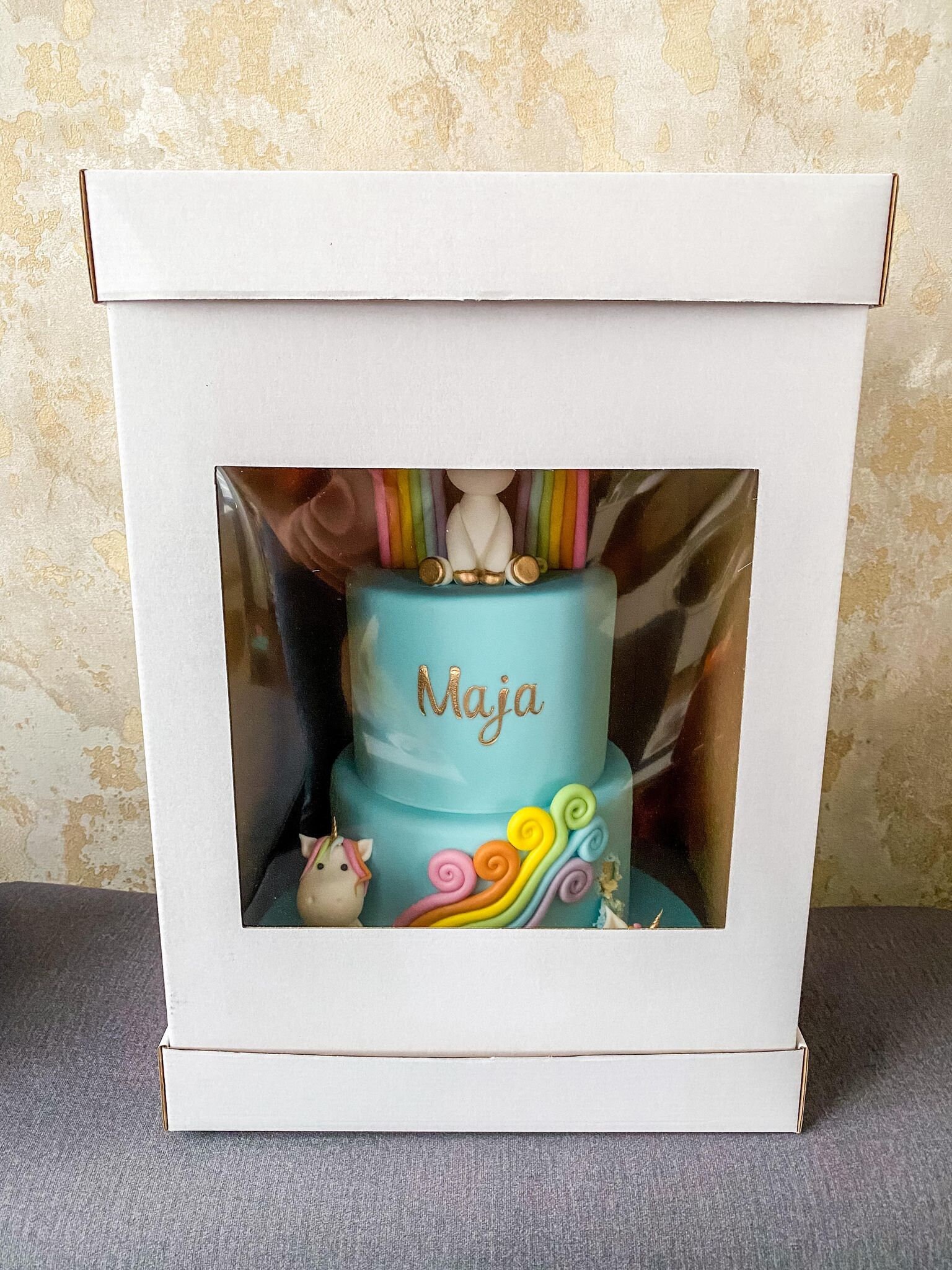 Cakebox Cake Box Quality Transport View Birthday Party Best - Etsy