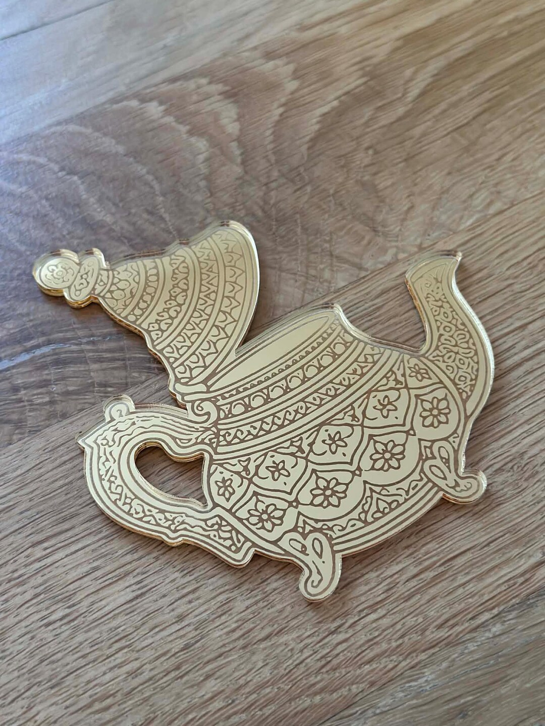 Moroccan Berrad Teapot - Cake Topper - Cake Charm - Fronter - Umrah ...