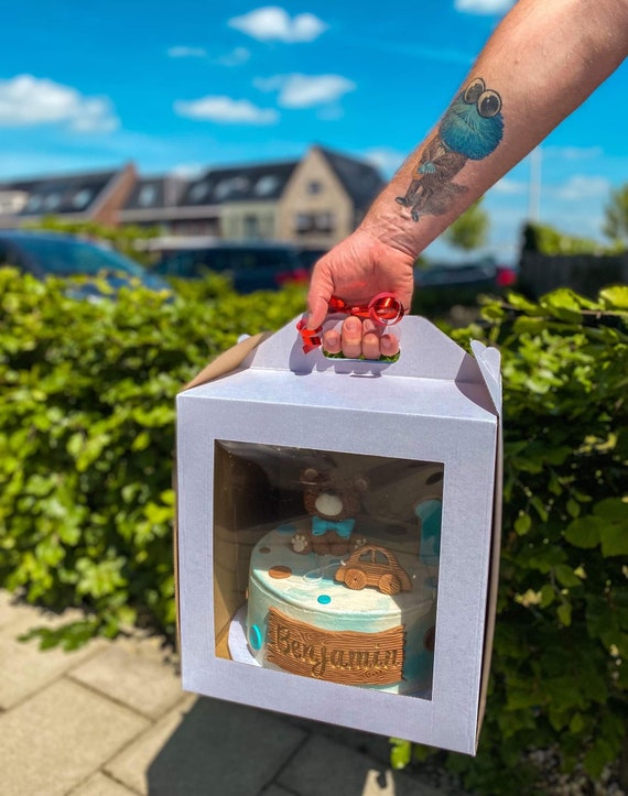 Cakebox Cake Box Quality Transport View Birthday Party Best - Etsy UK
