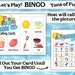 Pool Party Printable Bingo Cards, 100 Bingo Cards Family Reunion Games ...