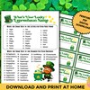 St. Patrick's Day Games, Green Trivia, St. Patrick's Day Activity, St ...