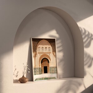 Islamic Mosque Wall Art, Muslim Home Decor Print, Wall Art for Living ...