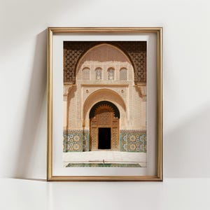 Islamic Mosque Wall Art, Muslim Home Decor Print, Wall Art for Living ...