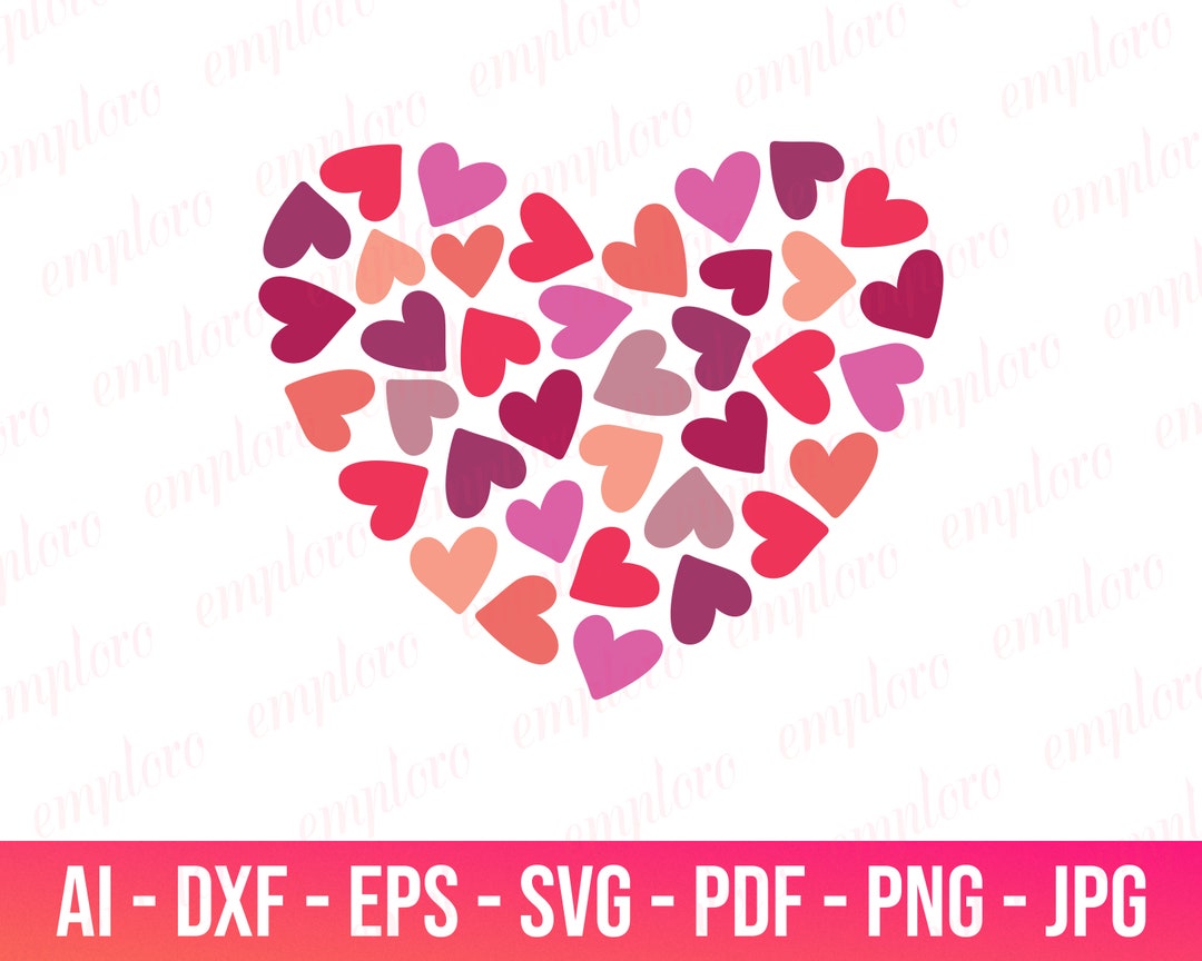 Heart of Hearts SVG Heart of Hearts Decoration Svg Heart of Hearts ...