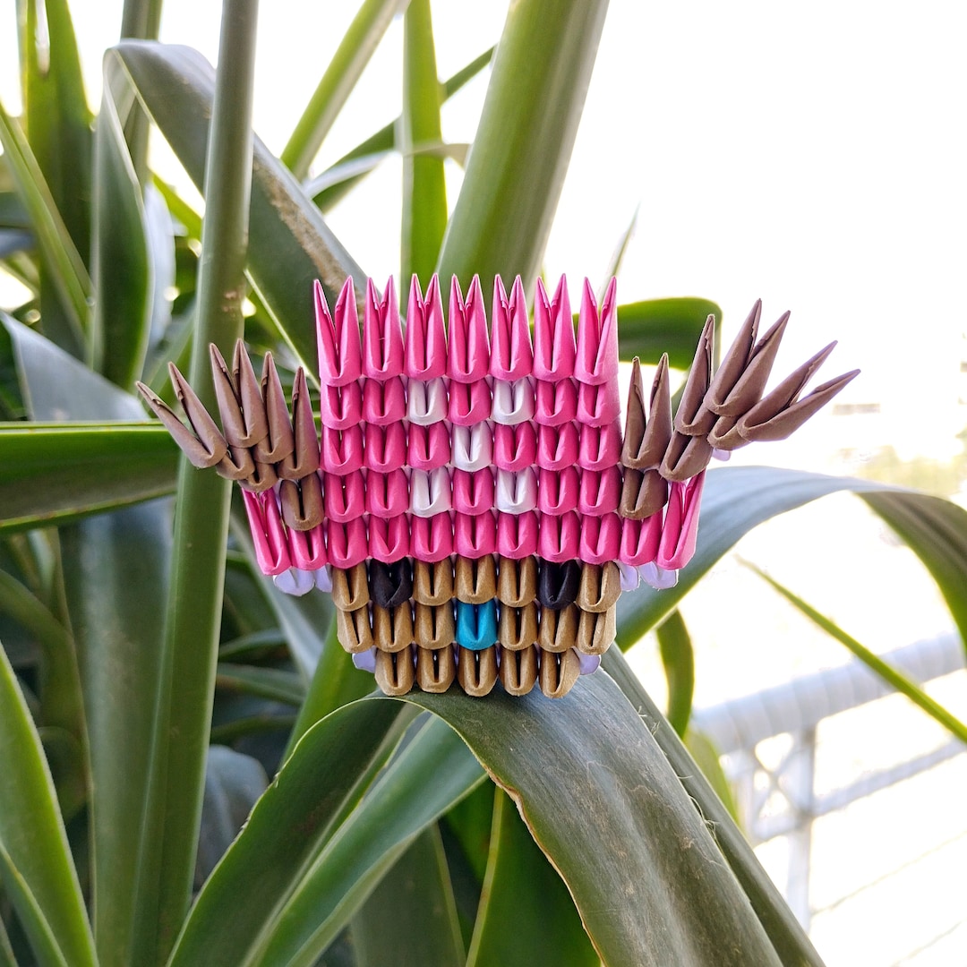 Tony Chopper One Piece Pixel Art Origami Anime Figure - Etsy