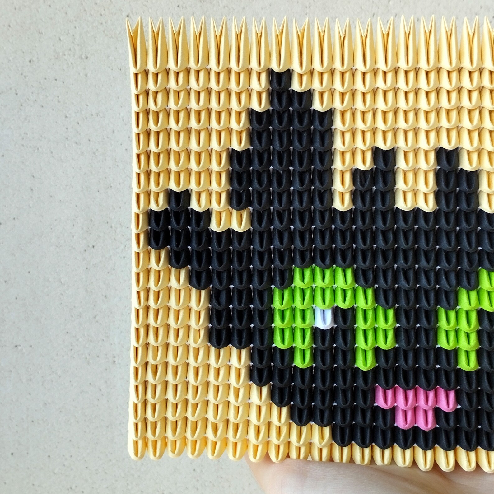 Toothless Dragon 3d Origami Pixel Art Decor | How to Train Your Dragon ...