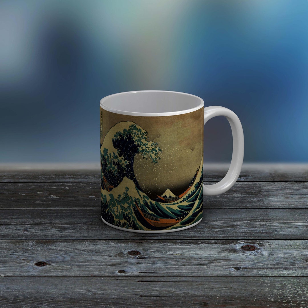 Hokusai: the Great Wave off Kanagawa. Famous Artwork Mug/cup Excellent ...