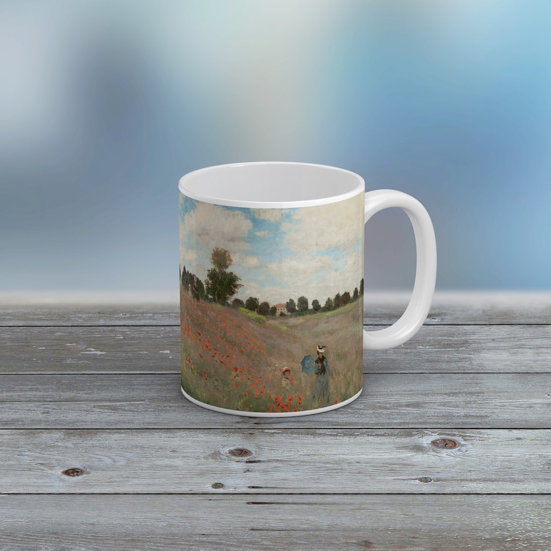 Claude Monet: Poppy Field (1881). Excellent Gift for Office/kitchen ...