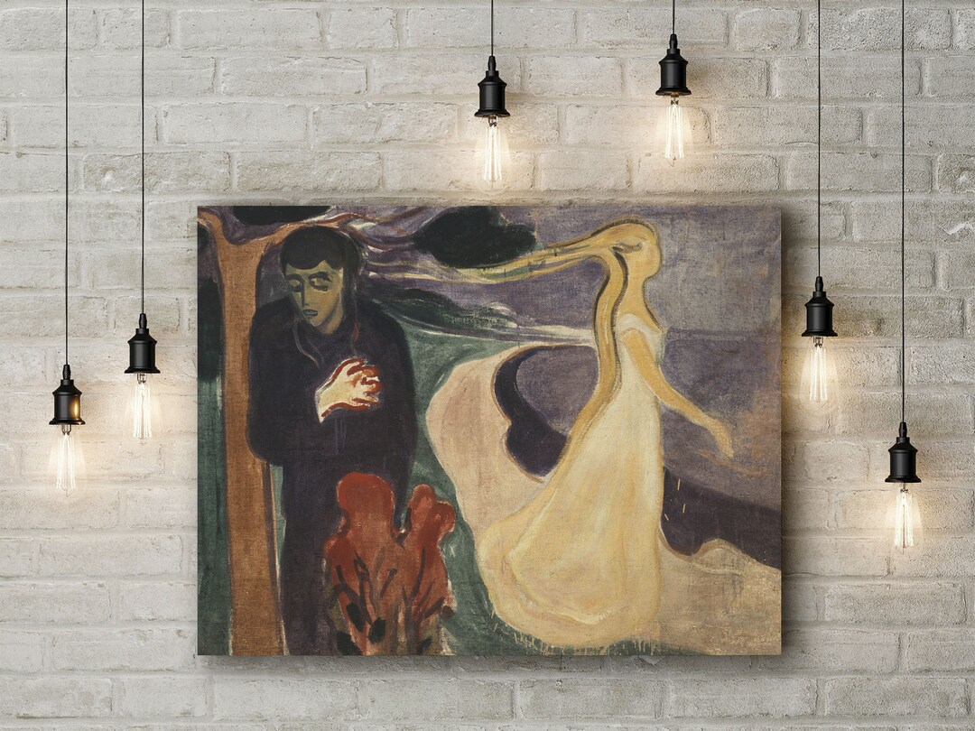 Edvard Munch: Separation 1896. Fine Art Canvas Wall Art - Etsy