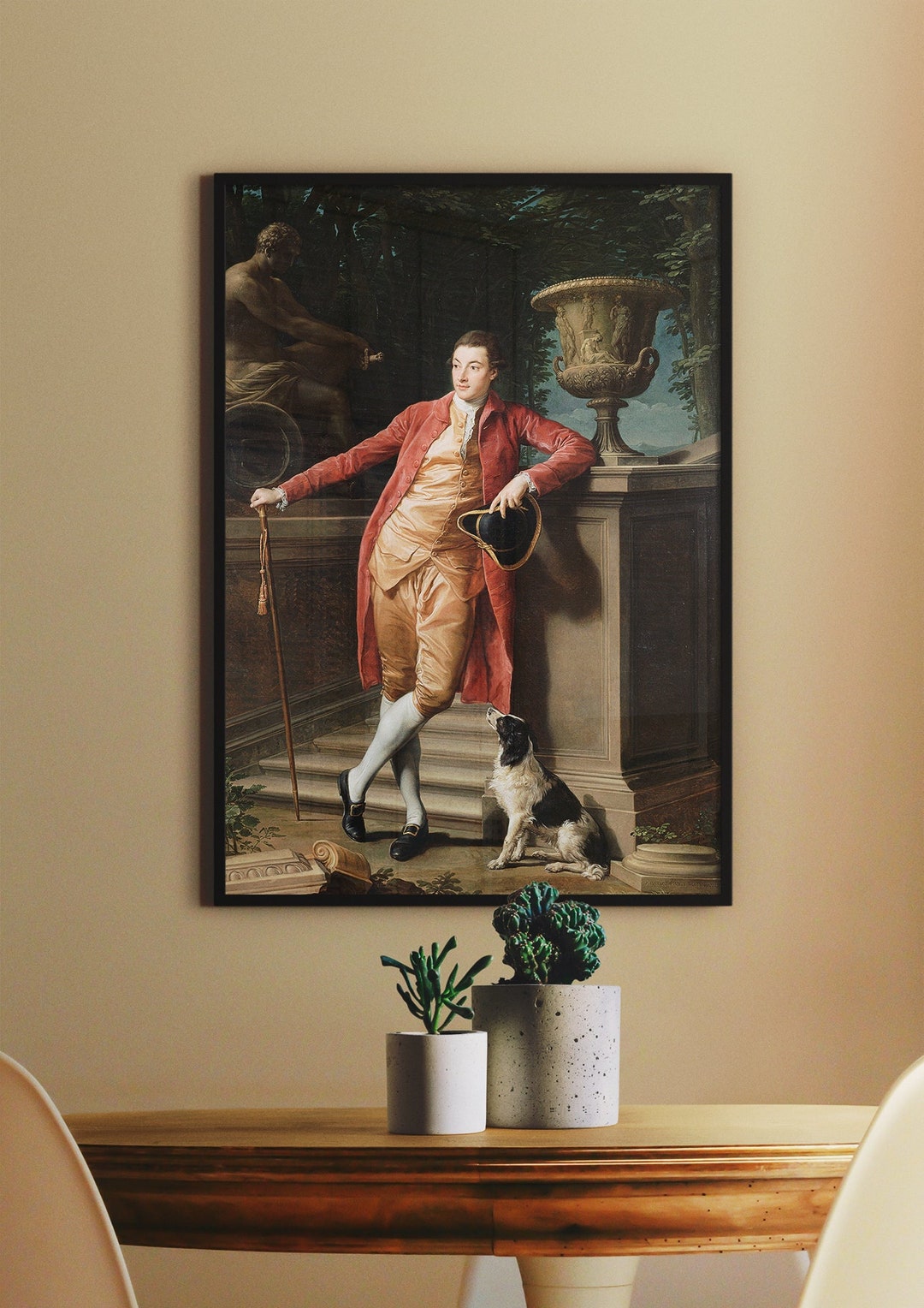 Giclee Museum Luxury Art Print Of: Portrait of John Talbot, Later 1st ...
