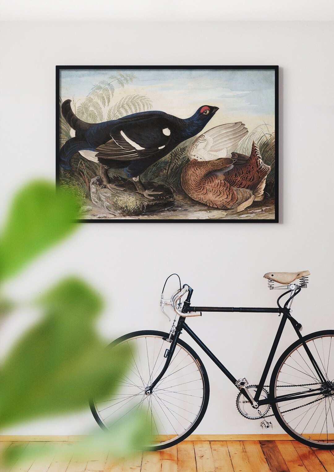 Giclee Museum Luxury Art Print Of: English Black Birds 1828 by John ...