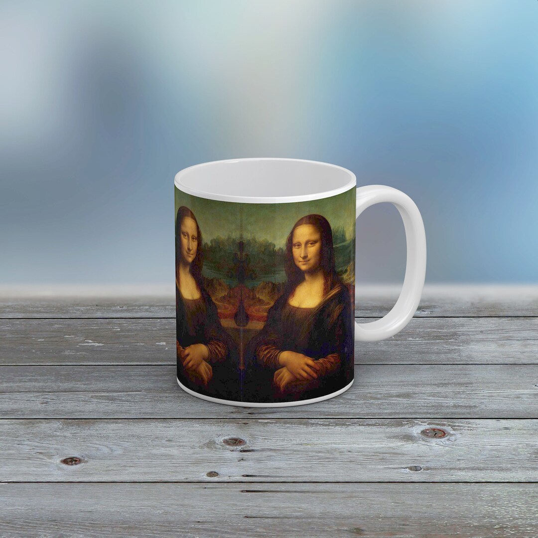 Leonardo Da Vinci: Mona Lisa. Famous Artwork Mug/cup Excellent Gift for ...
