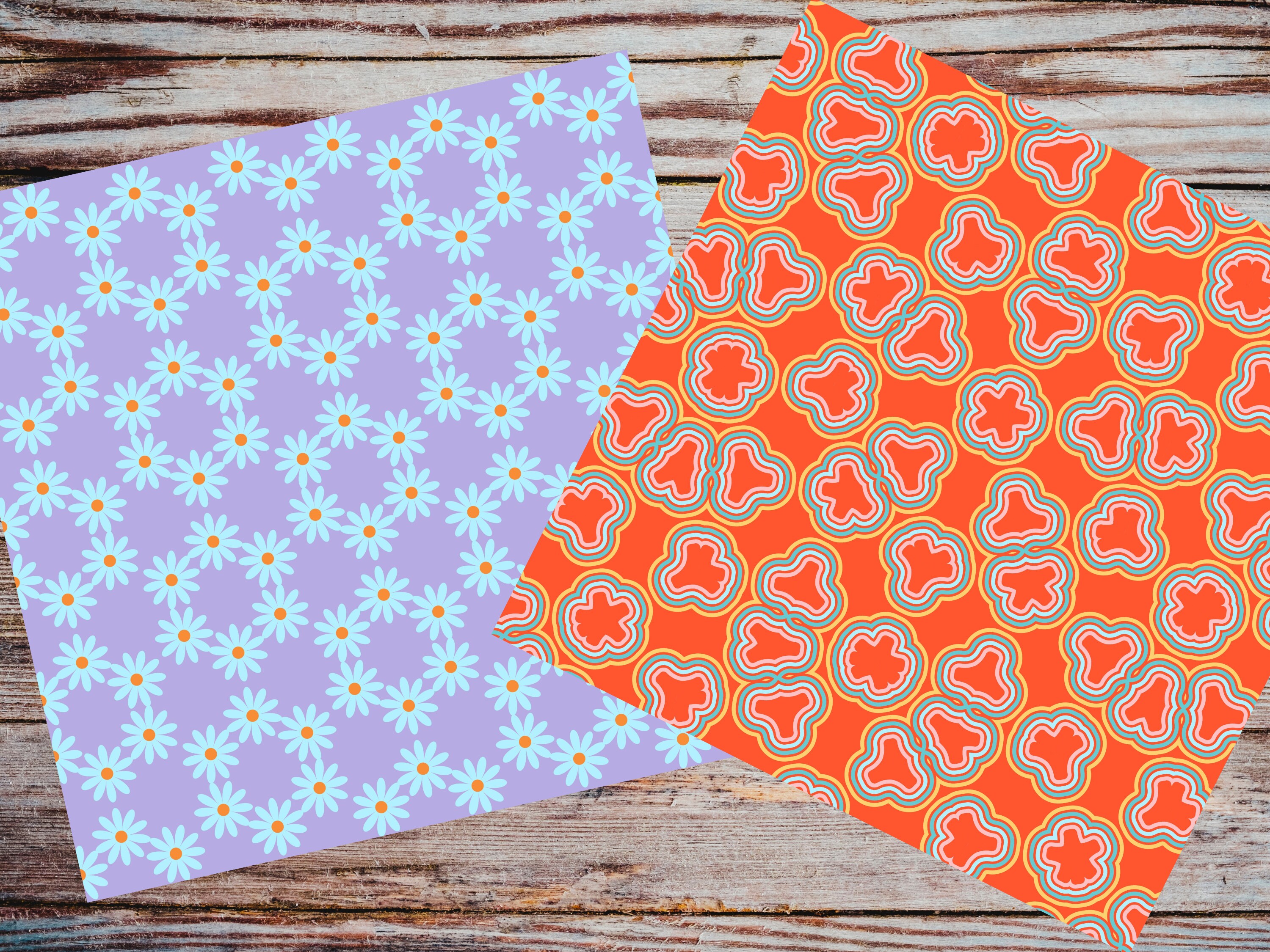 10 Groovy Retro Happy Digital Paper, Groovy One Paper Pack, Colorful ...