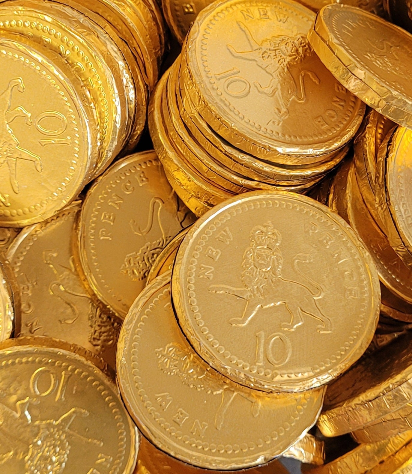 Chocolate Coins, Christmas Chocolate, Stocking Fillers, Milk Chocolate ...