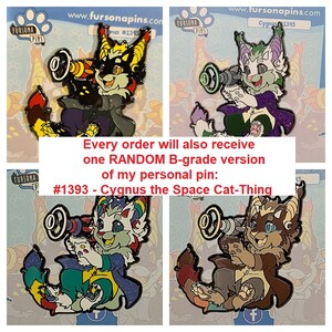 Fursona Pins Bifrost the Koi Cat - Etsy