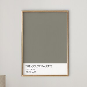 Color Block Print, Sage Green Wall Art Prints, Sage Green Wall Art ...