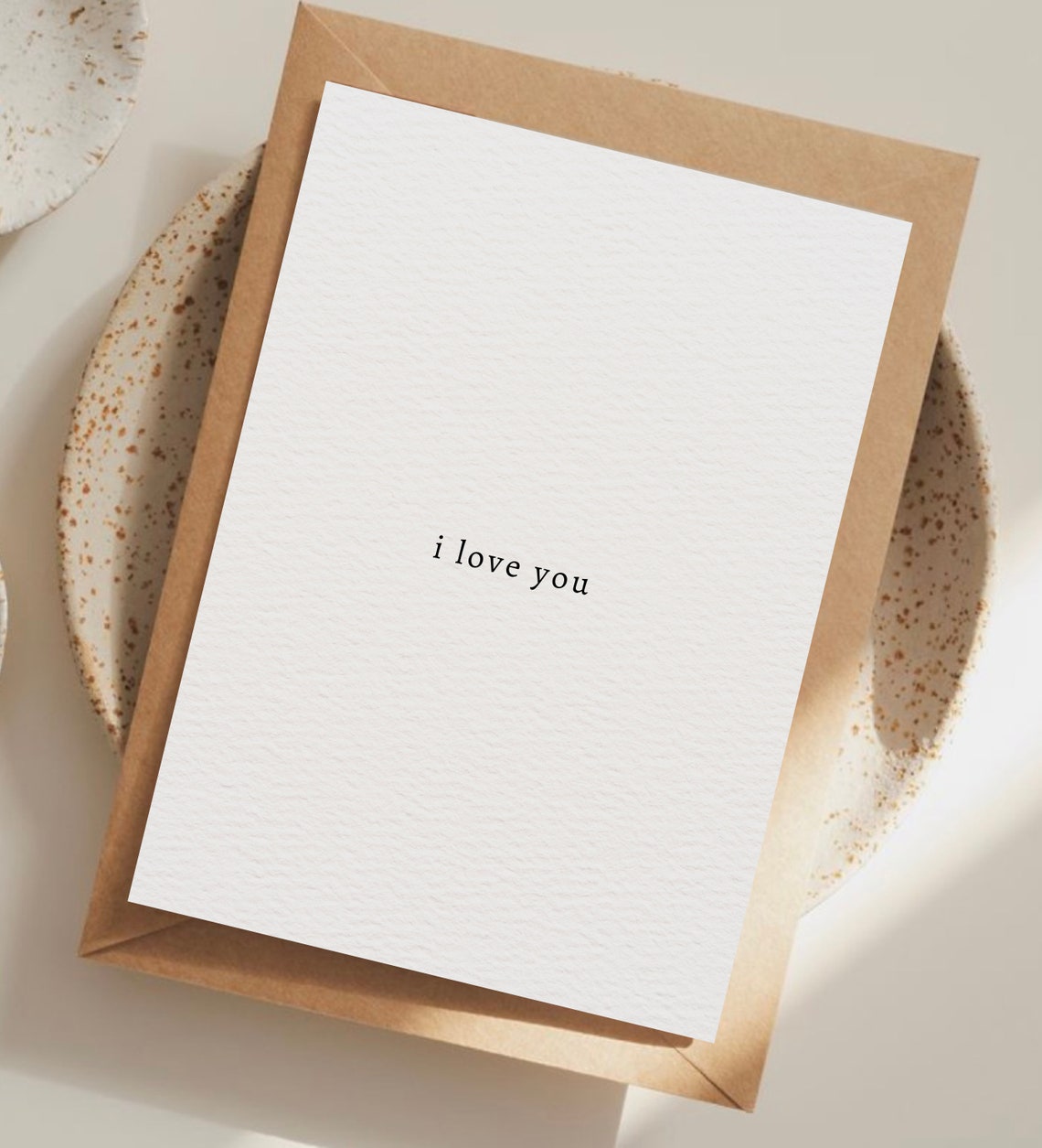 I Love You Printable Valentine's Day Card, Gift for Him, Gift for Her ...