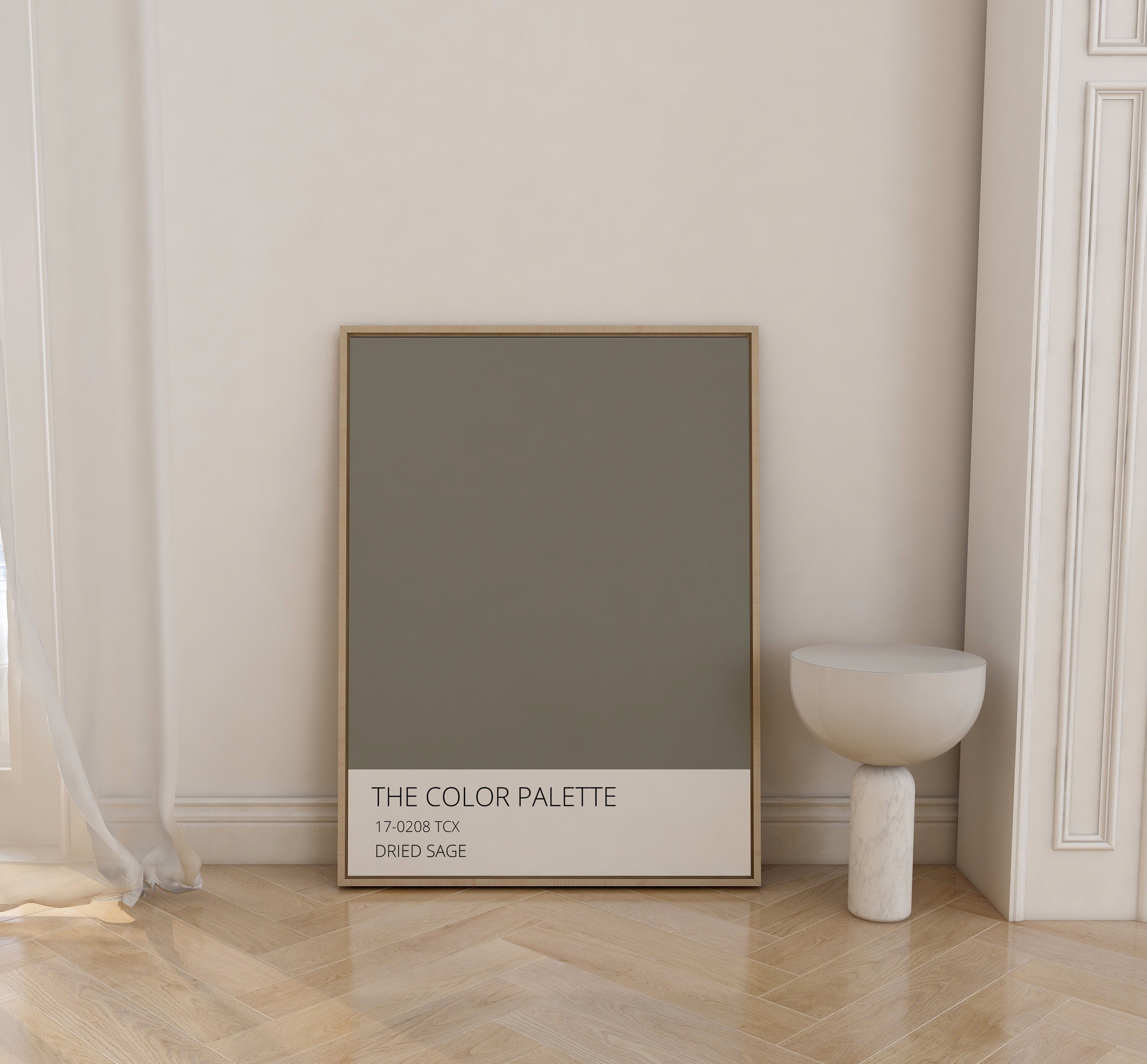 Color Block Print, Sage Green Wall Art Prints, Sage Green Wall Art ...