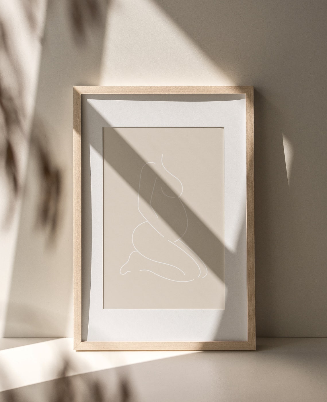 Minimalistic Pregnant Line Art Poster, Pregnancy Print, Maternity Print ...