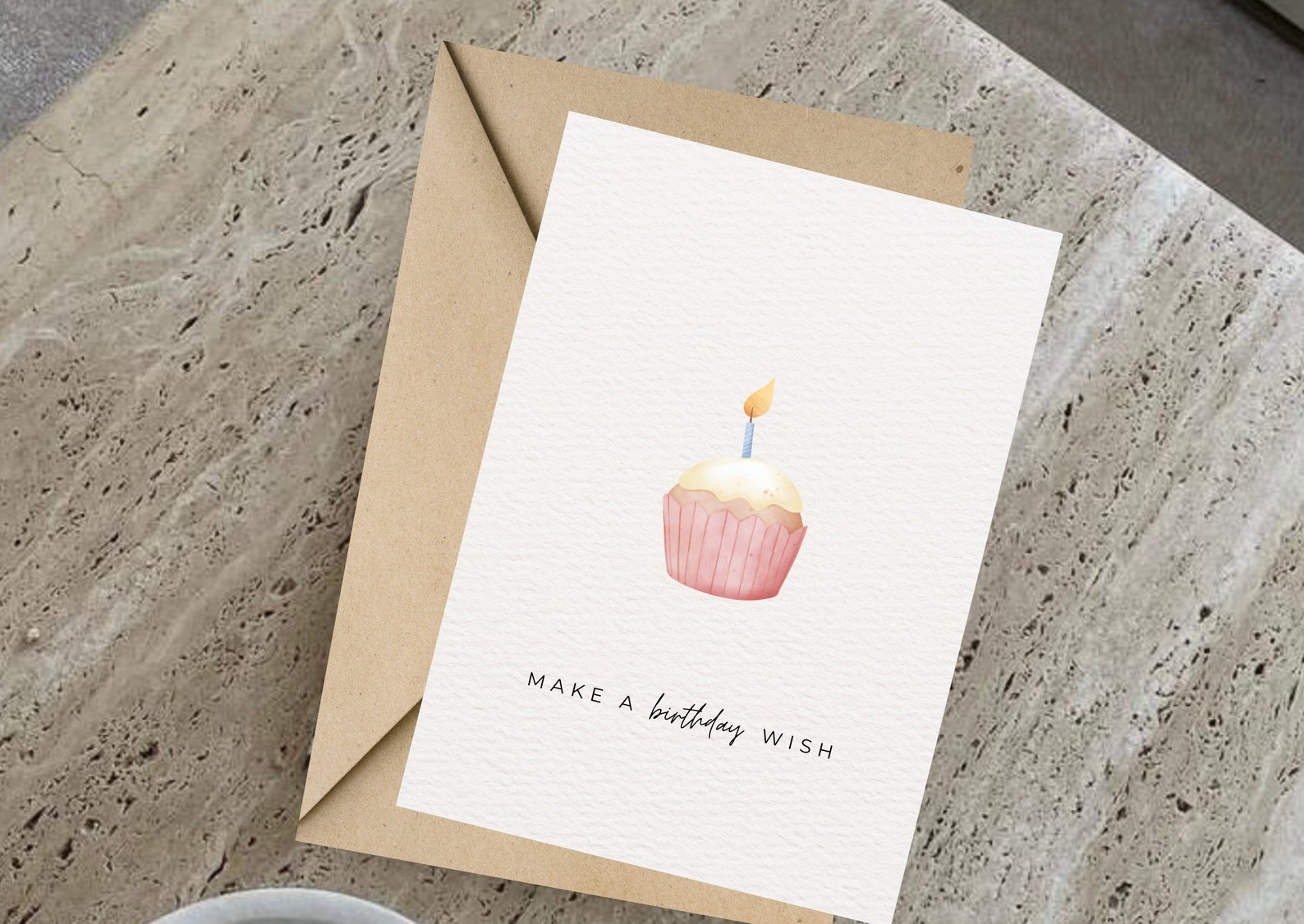 Make a Birthday Wish Printable Birthday Card, Greeting Card ...