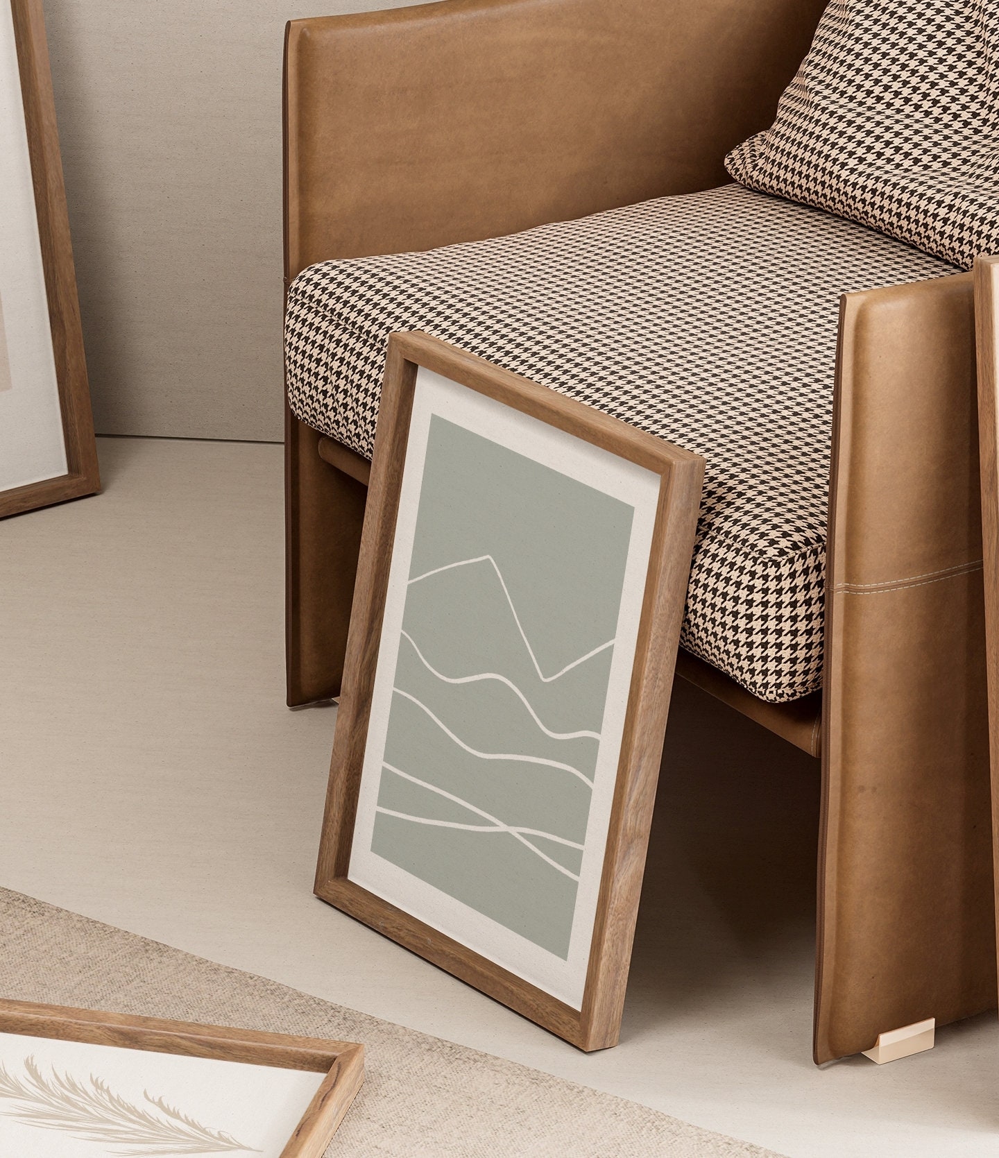 Printable Line Wall Art, Sage Poster, Digital Printable Wall Art, Wall ...