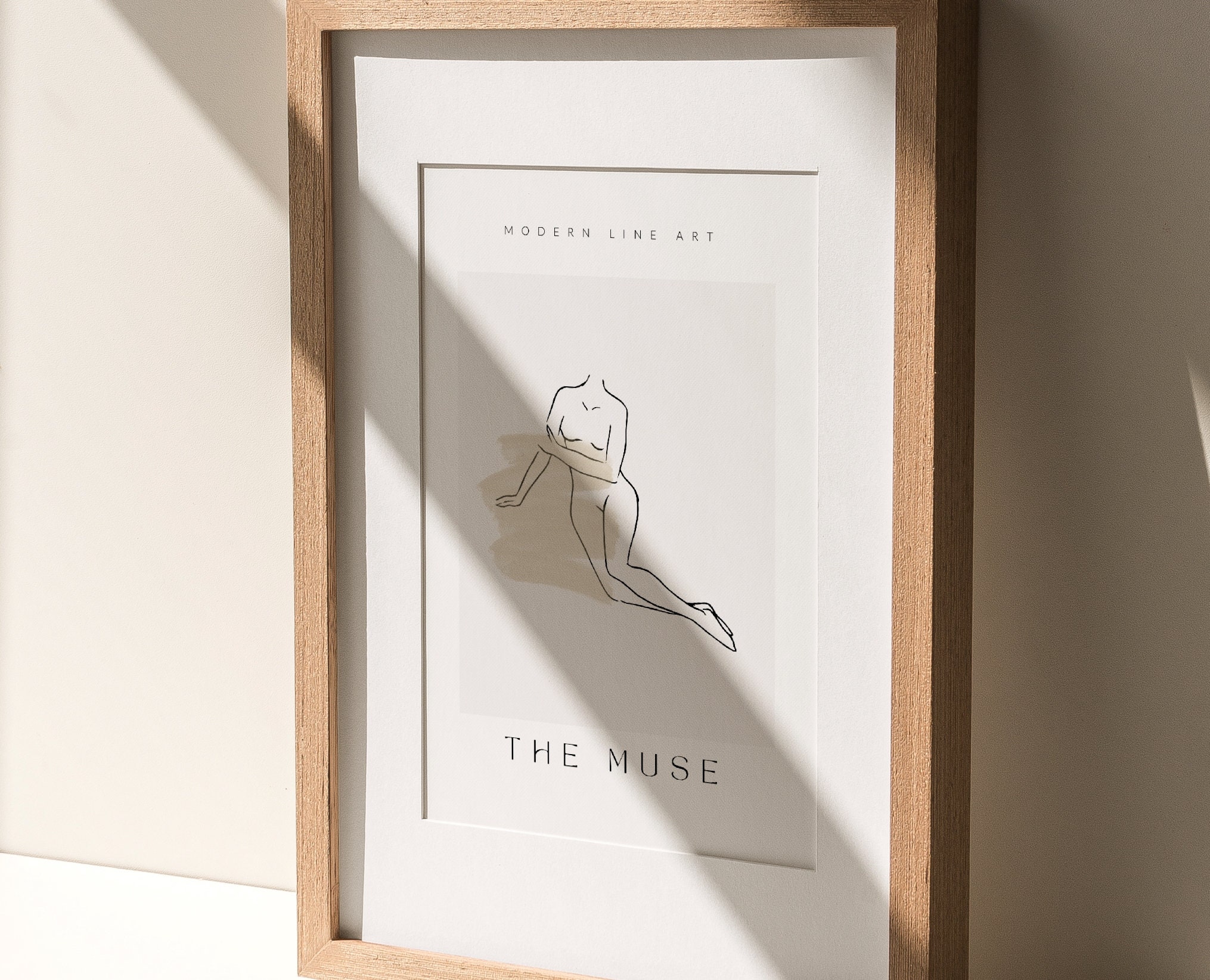 Body Lines Wall Art, Female Body Line Drawing, Abstract Line Drawing ...
