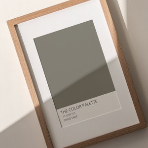 Color Block Print, Sage Green Wall Art Prints, Sage Green Wall Art ...
