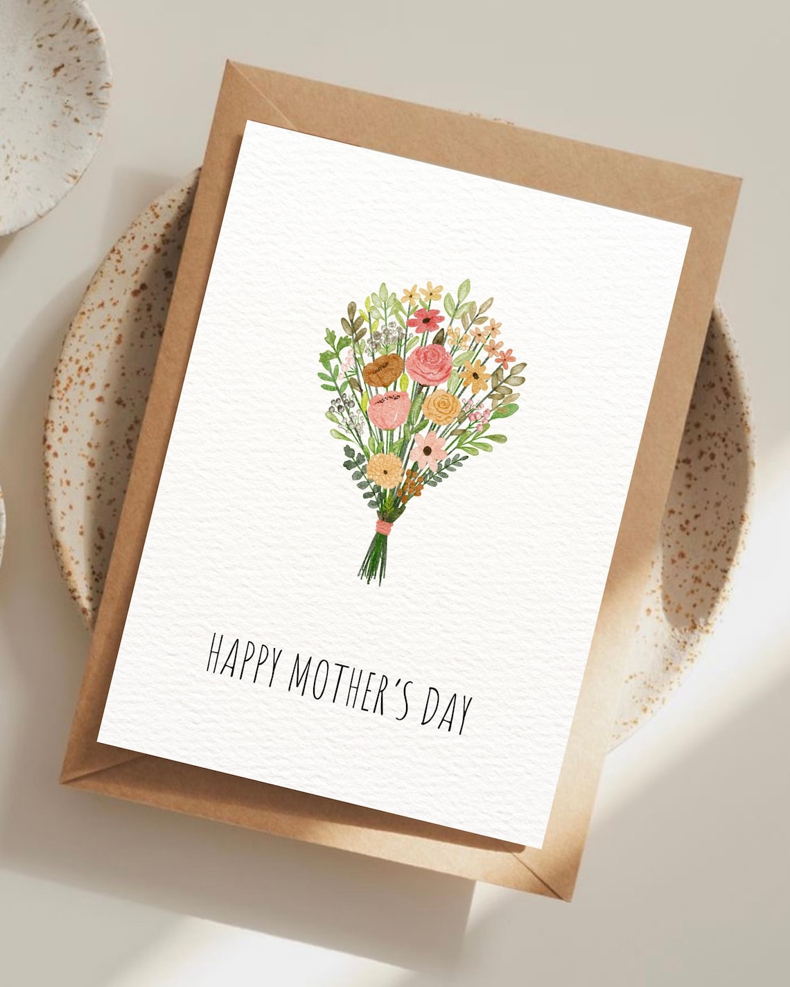 Happy Mother's Day Printable Card, Digital Mothers Day Card, Greeting ...