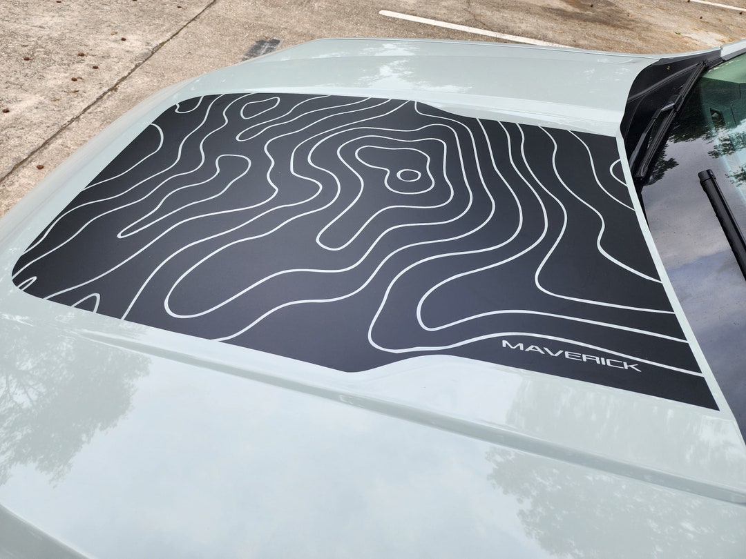 Ford Maverick Hood Vinyl Decal Graphic 2022+ 2023 2024 2025 - Etsy