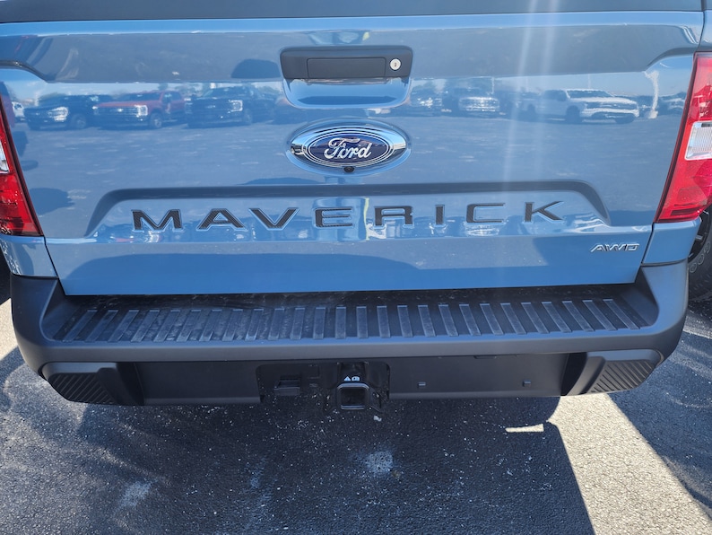 Ford Maverick Tail Gate Vinyl Lettering BLACK CARBON FIBER - Etsy