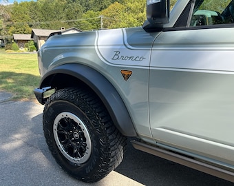 2021 Ford Bronco Retro Full Body Graphic Decal MATTE BLACK - Etsy