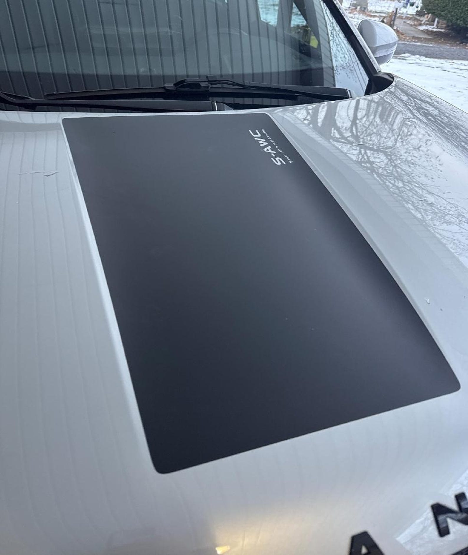 Mitsubishi Outlander Hood Vinyl Decal Graphic 2022+ 2023 2024 2025 - Etsy