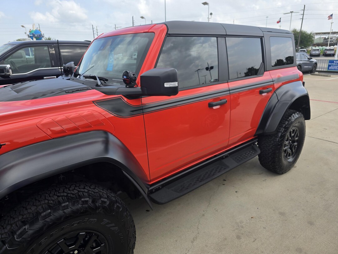 2021+ Ford Bronco Raptor Retro Side Graphic Decal MATTE BLACK - Etsy