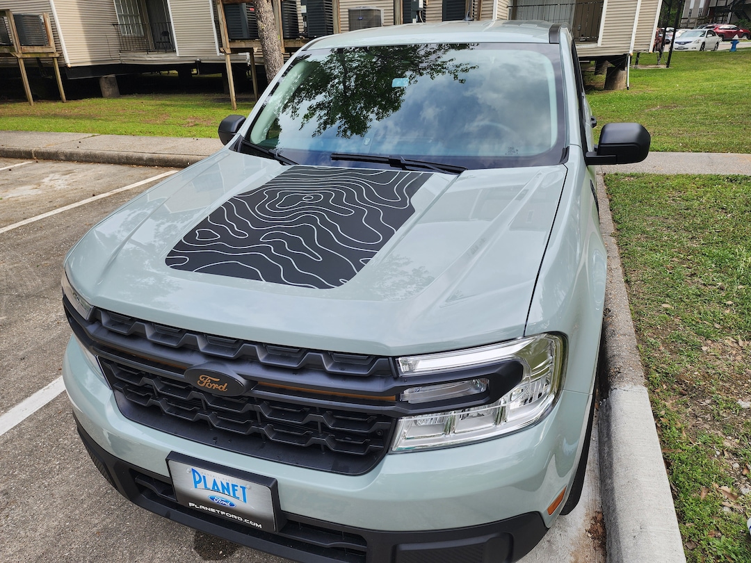 Ford Maverick Hood Vinyl Decal Graphic 2022+ 2023 2024 2025 - Etsy