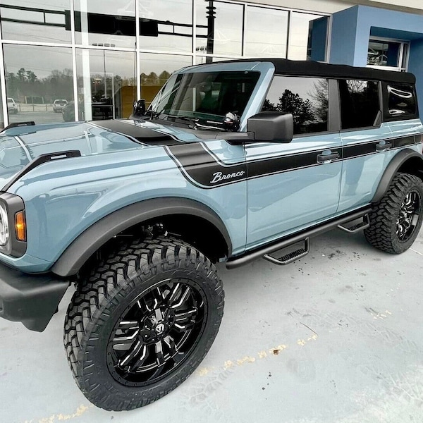 Ford Bronco Retro Decal - Etsy