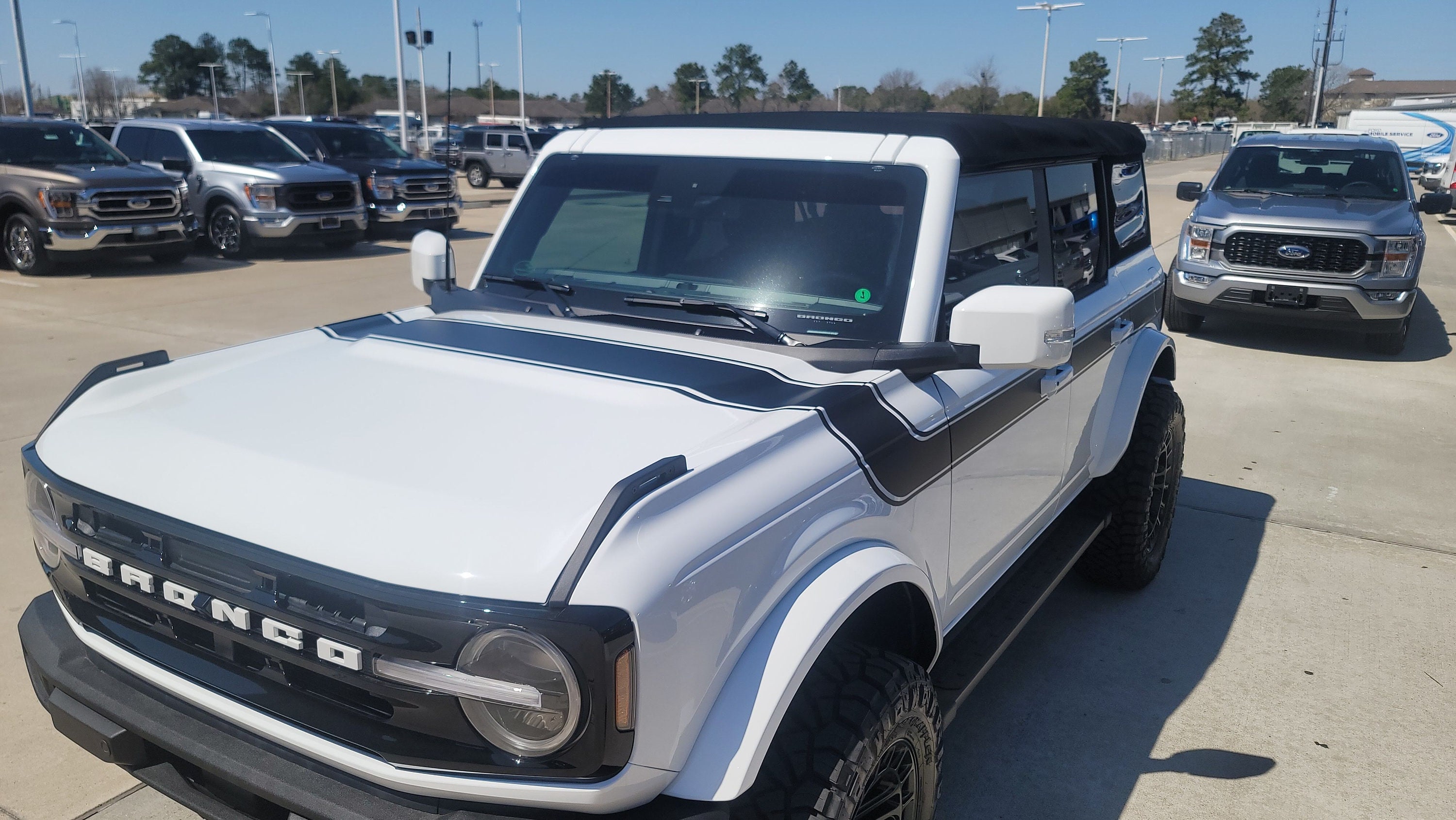 2021 Ford Bronco Retro Full Body Graphic Decal MATTE BLACK - Etsy