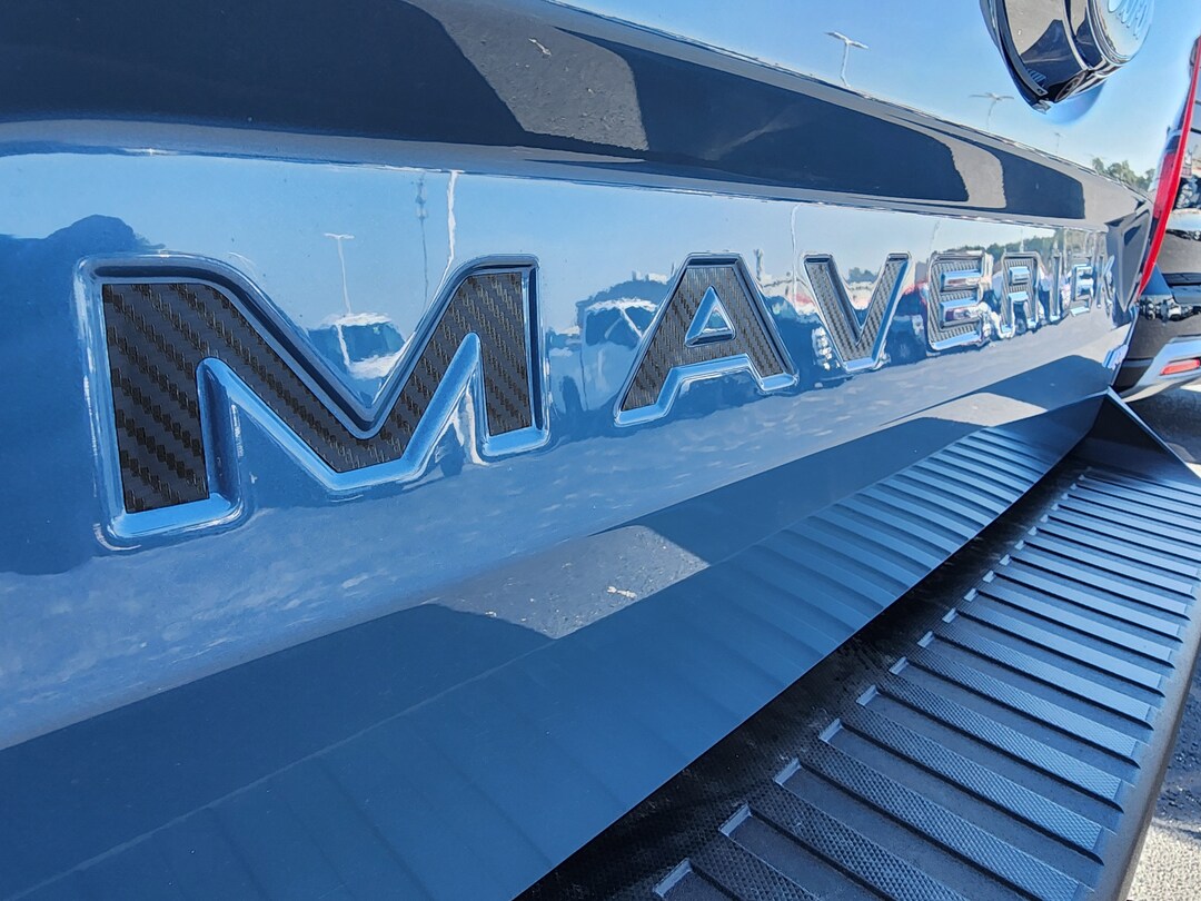 Ford Maverick Tail Gate Vinyl Lettering BLACK CARBON FIBER - Etsy