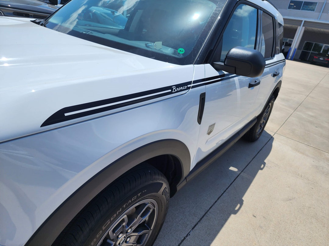 21 22 2023 2024 2025 Ford Bronco SPORT Heritage Side Graphic Decal ...