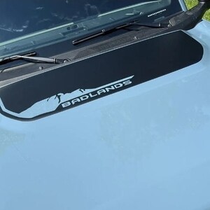 2021 2022 2023 Ford Bronco Hood Graphic Badlands CUSTOM MATTE BLACK - Etsy