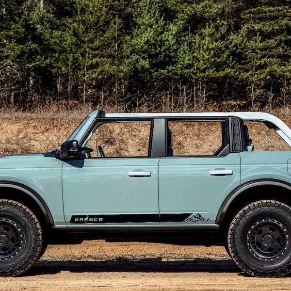 Ford Bronco Rocker Decal - Etsy