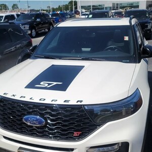 2020 2021 2022 2023 Explorer ST Vinyl Graphic Decal MATTE Black - Etsy