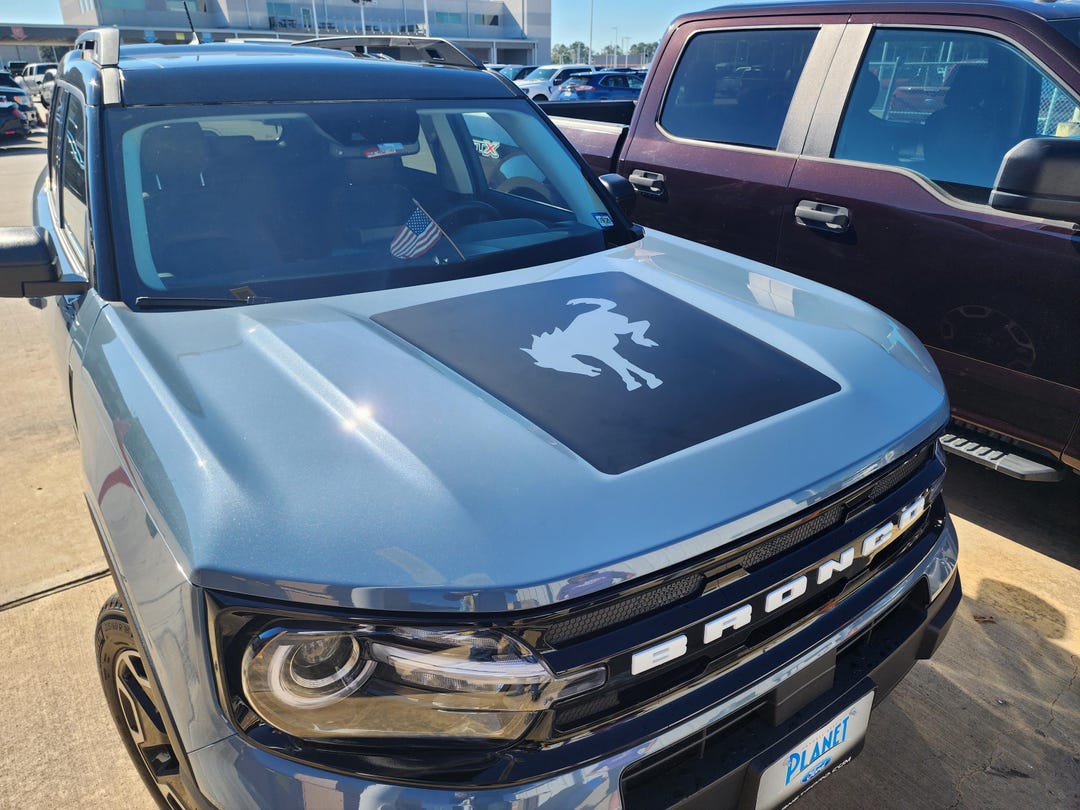 Bronco Sport Hood Decal