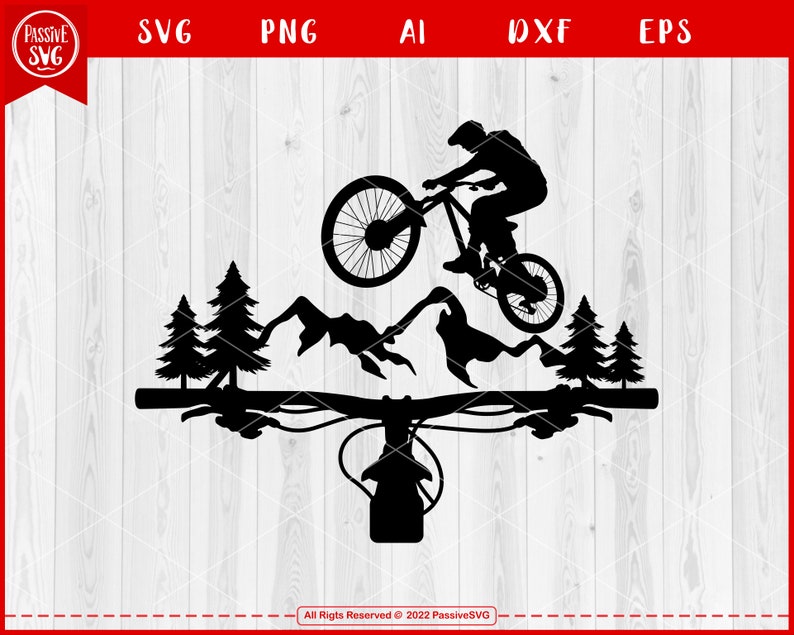 Cool Creative MTB Svg Mountain Bike Svg Mountain Bike - Etsy