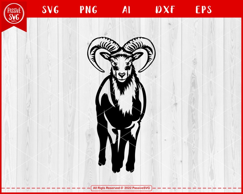 Goat Svg Files 01 Goat Clipart Goat Png Farm Animal Svg - Etsy