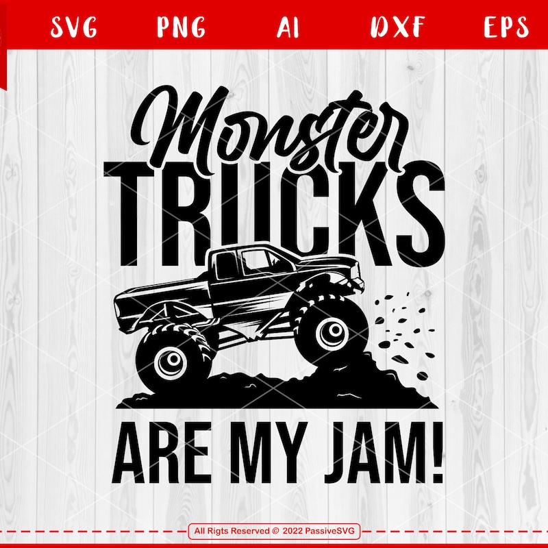 Monster Jam Logo Svg - Etsy
