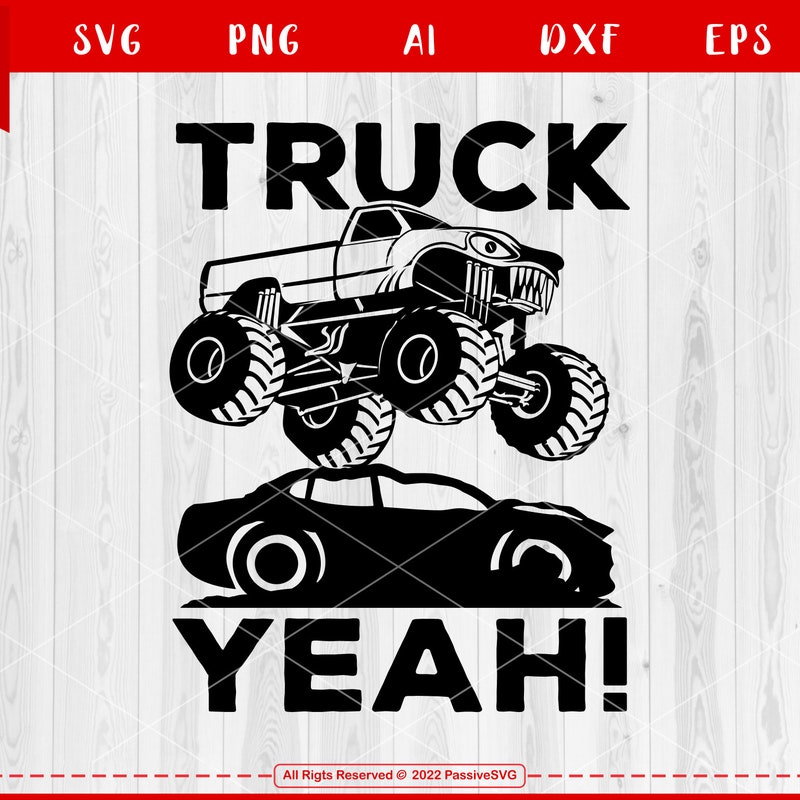 Truck Yeah Svg - Etsy
