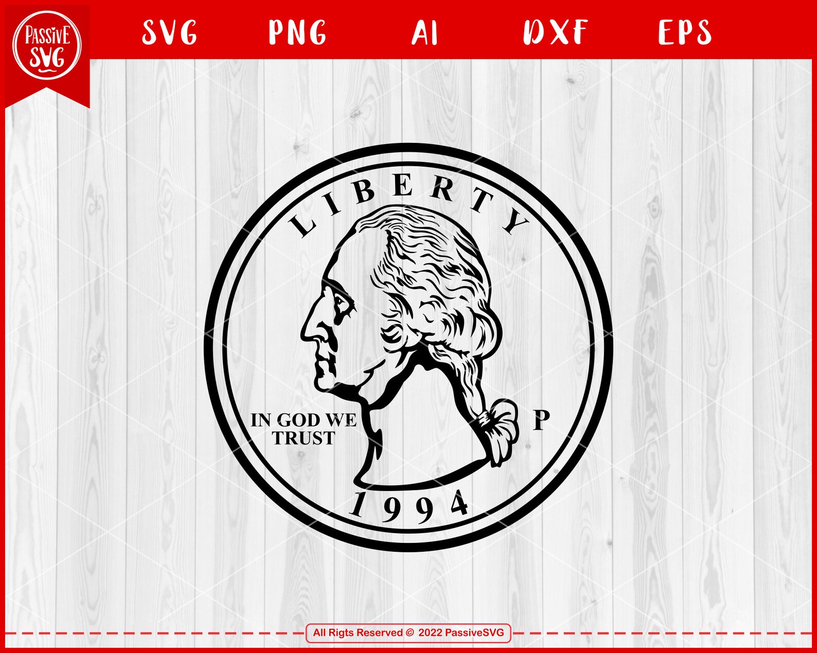 Quarter Coins Svg, Money Svg, Treasure Svg, Currency Svg, Coin PNG ...