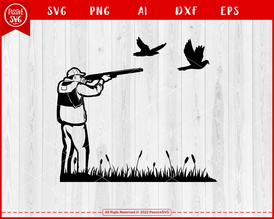 Dove Hunting Svg, Dove Sve, Dove Clipart, Bird Hunting Svg, Dove Cut ...