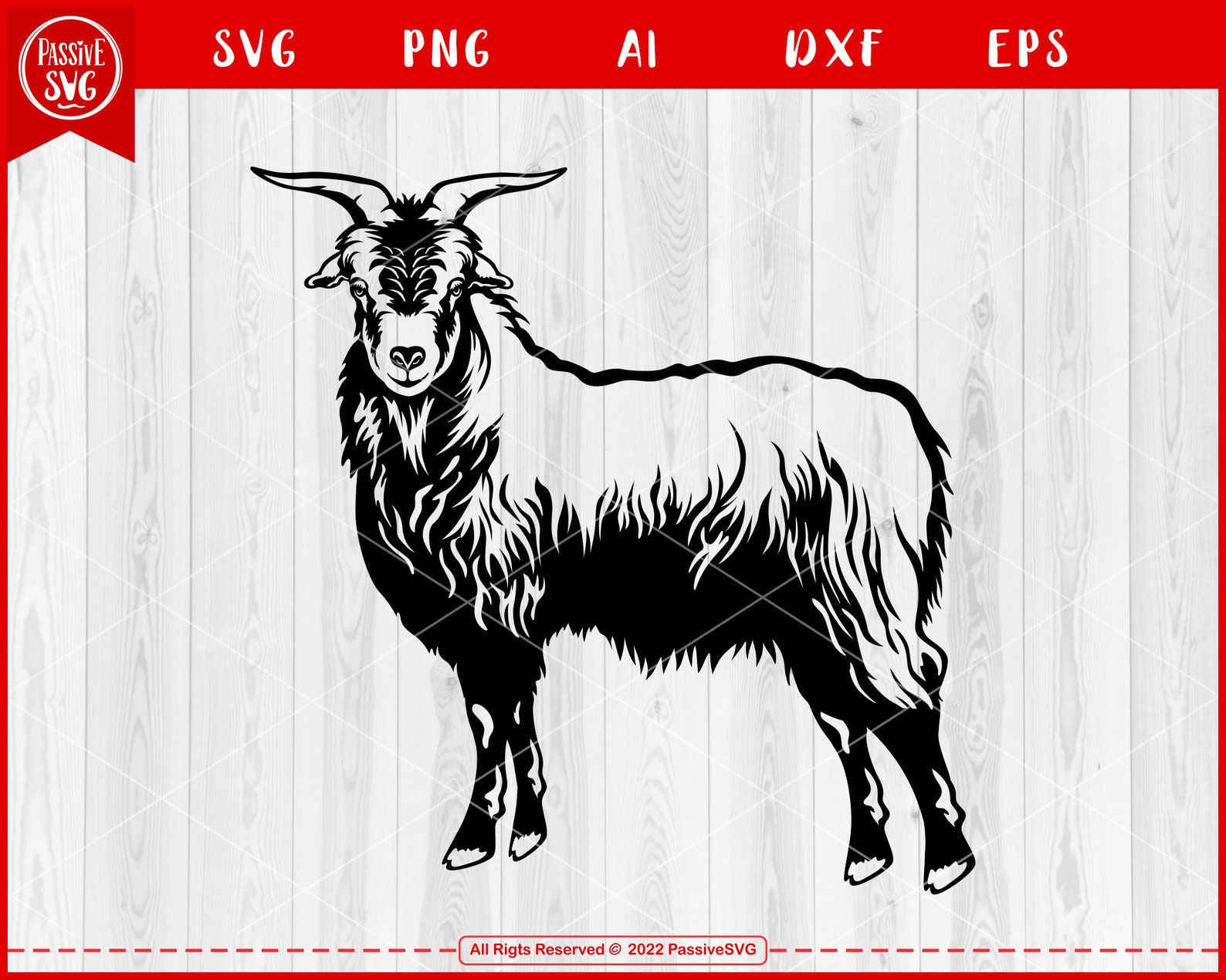 Goat Svg Files 03 Goat Clipart Goat Png Farm Animal Svg - Etsy