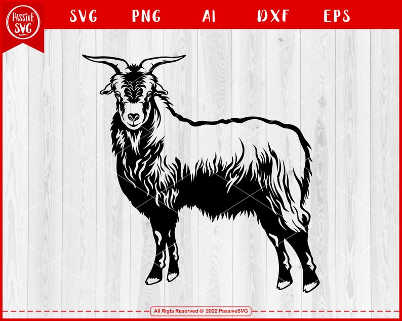 Goat Svg Files 03 Goat Clipart Goat Png Farm Animal Svg - Etsy